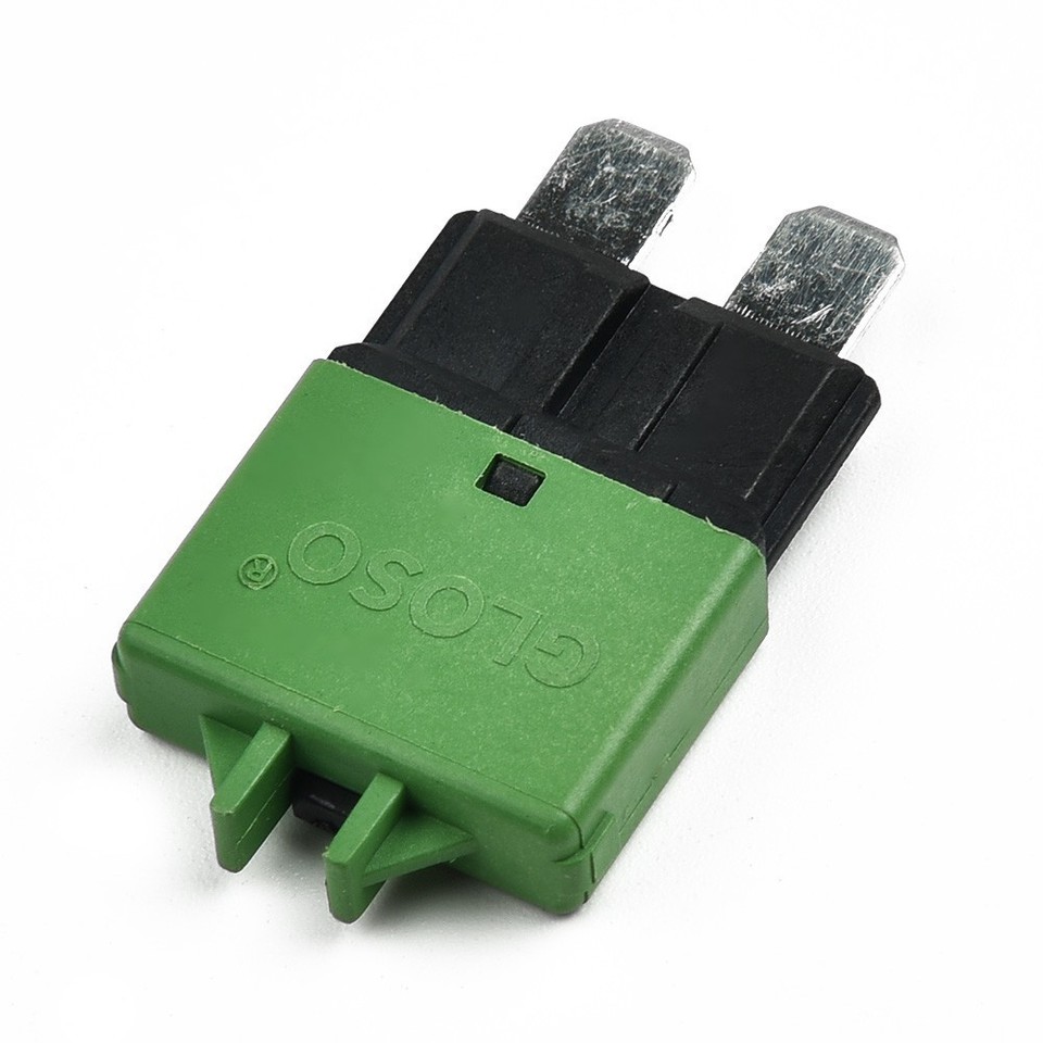 5-30A Car Manual Circuit Breaker Blade Fuse Resettable Boat Marine ...