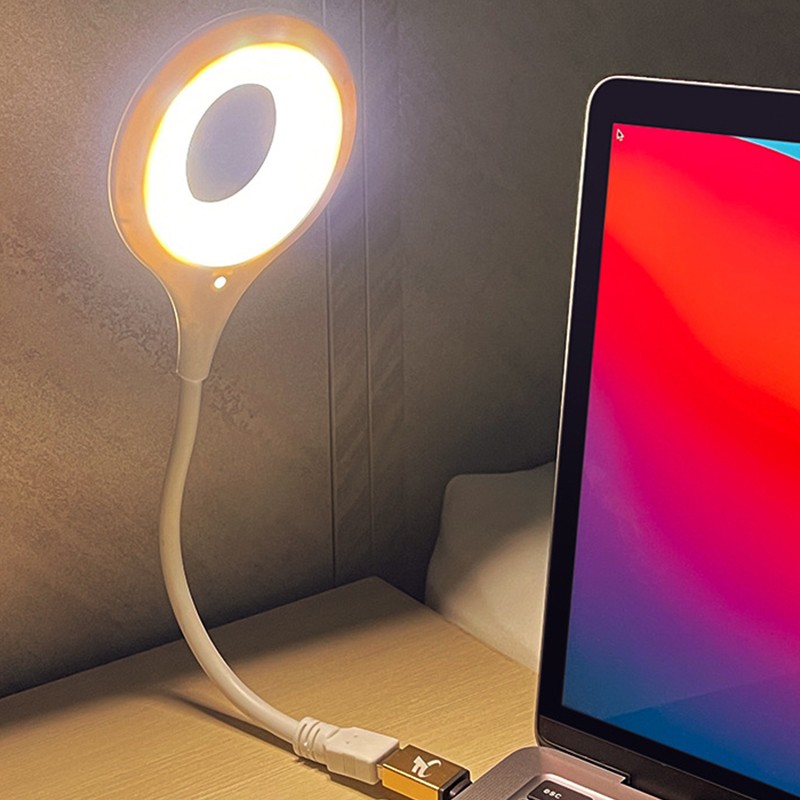 Intelligent Voice Controlled Night Light Portable LED Book Light USB ...
