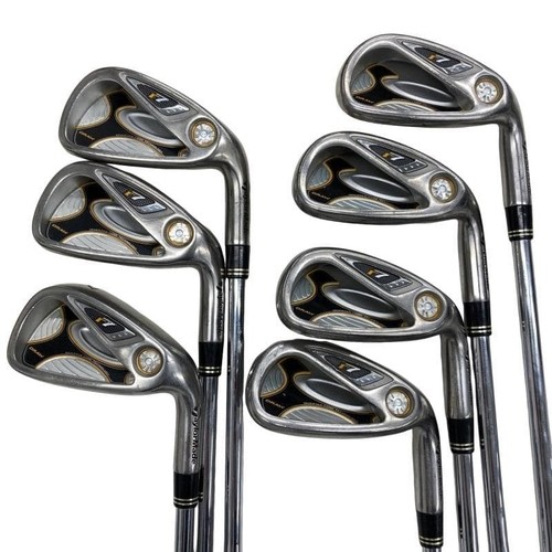 TaylorMade r7 DRAW Iron Set 7pcs 5-Pw-Aw Stiff Flex GS 75 RH | eBay