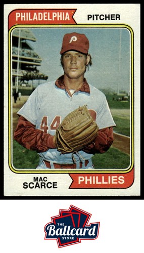 1974 Topps #149 Mac Scarce | eBay