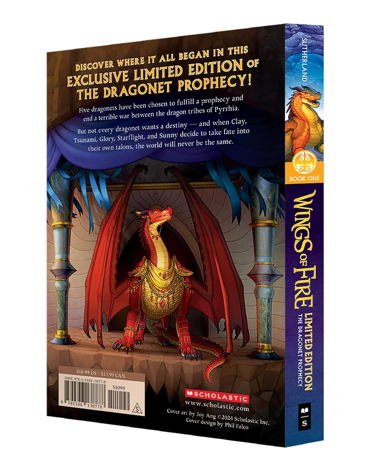 The Dragonet Prophecy: Limited Edition (Wings of Fire Book One) | eBay