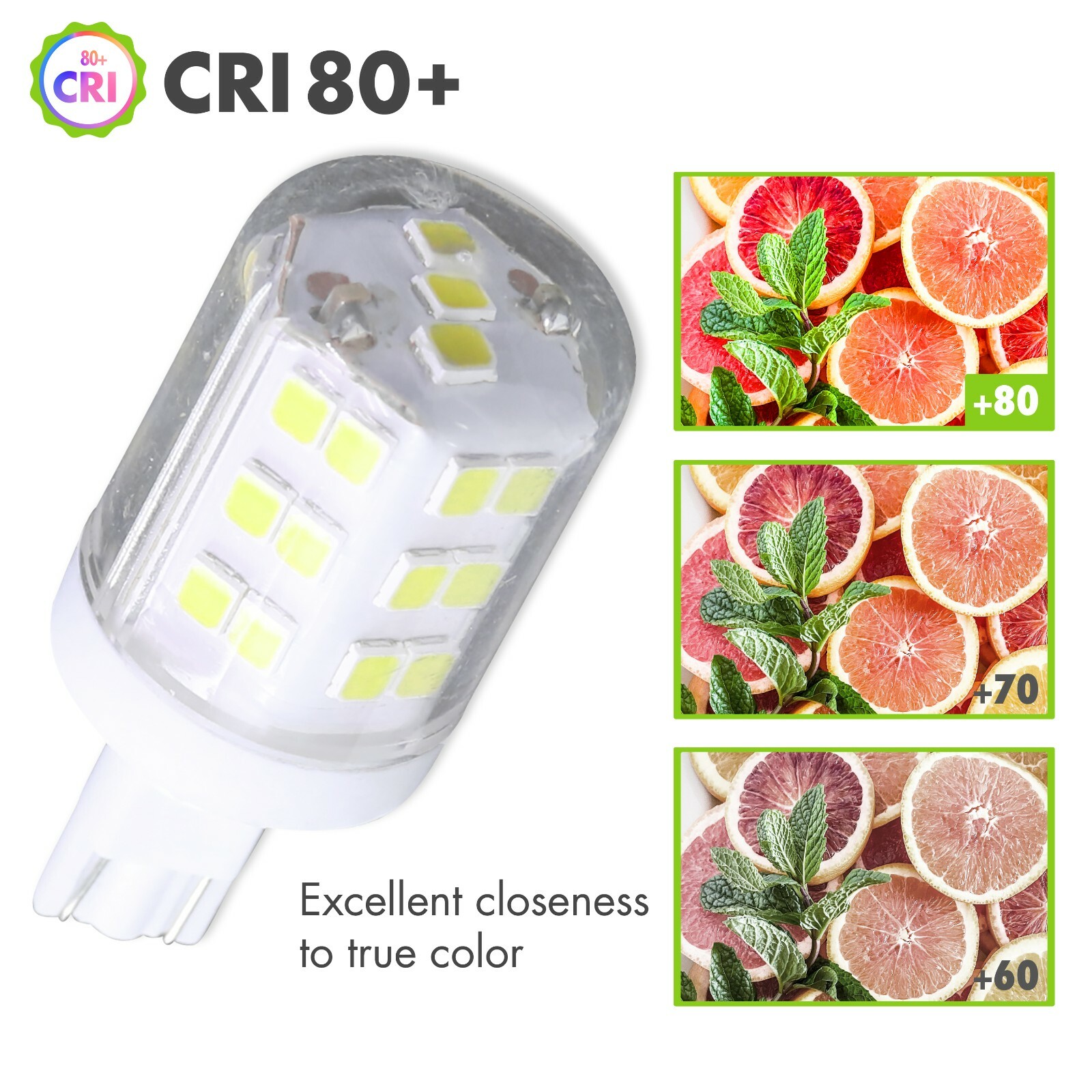 2 Leisure 39 LED RV Trailer Replacement interior Light Bulb T10/194 ...