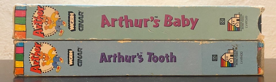 2x Arthur VHS Tape Lot (Arthur’s Tooth & Arthur’s Baby) 74644943030| eBay