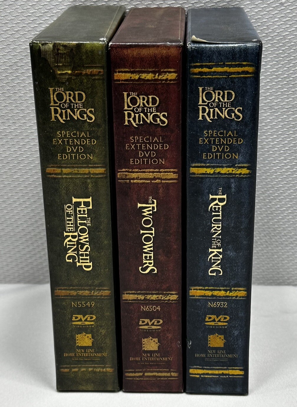 DVD - The Lord of the Rings Complete Trilogy Special Extended Edition ...