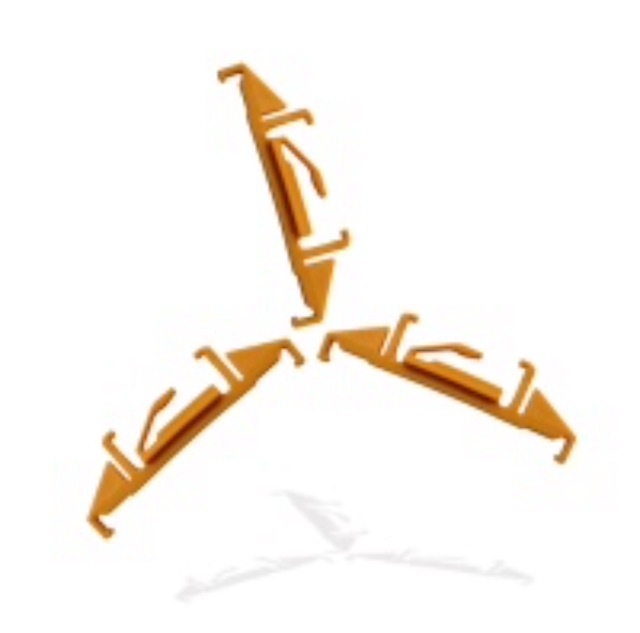 New HeadBlade Replacement HB2 HB3 Yellow Cartridge Blade Adaptors 3 ...