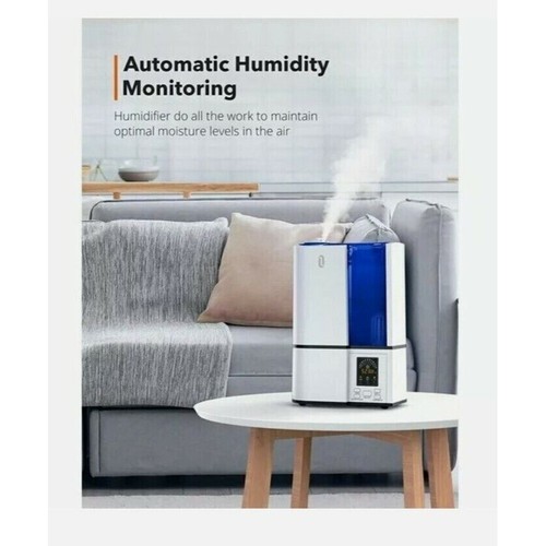 ⭐TaoTronics Humidifier TT-AH001 4L Ultrasonic Cool Mist - Quiet LED ...