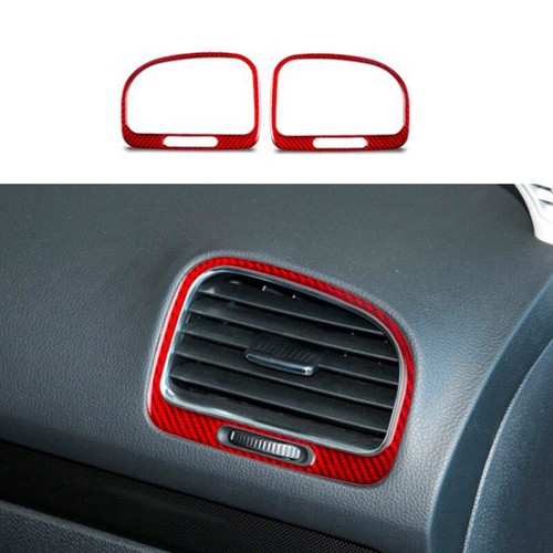 For VW Golf 6 MK6 GTI Red Carbon Fiber Interior Accessories Whole Kit ...