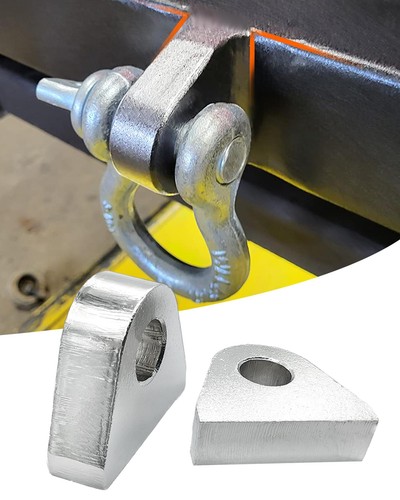 Steel Weld On Shackle Clevis Mounts 1" Thick 2-Pack | eBay