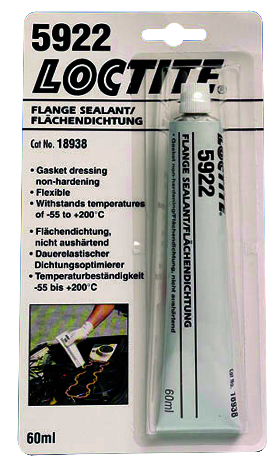 Loctite 5922 60ml Flange Sealant Gasket Flexible Dressing Non-hardening ...
