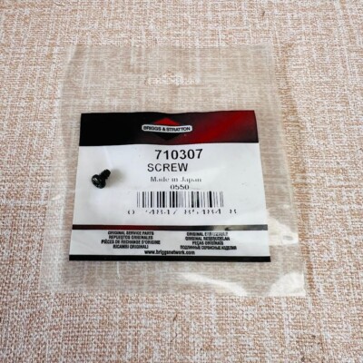 Briggs and Stratton 710307 Screw OEM for Horizontal Engine | eBay