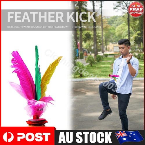 Colorful Chicken Feather Shuttlecock Fitness Exercise Foot Kick China ...