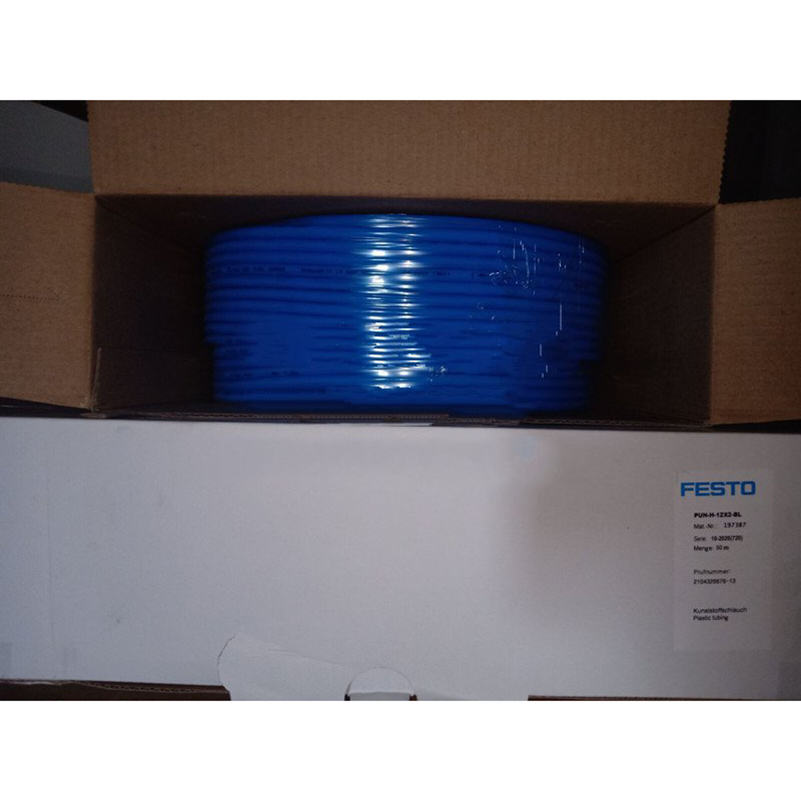 1piece new Festo PUN-H-12X2-BL 197387 50M blau Pneumatic Tubing | eBay