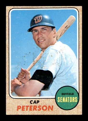 1968 Topps #188 Cap Peterson EX/EX+ X3284111 | eBay