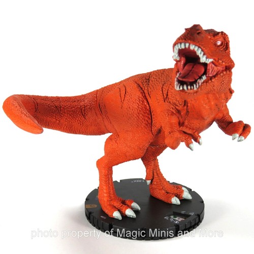 Masters of Time Jurassic * T-REX #071 HeroClix Super Booster figure w ...