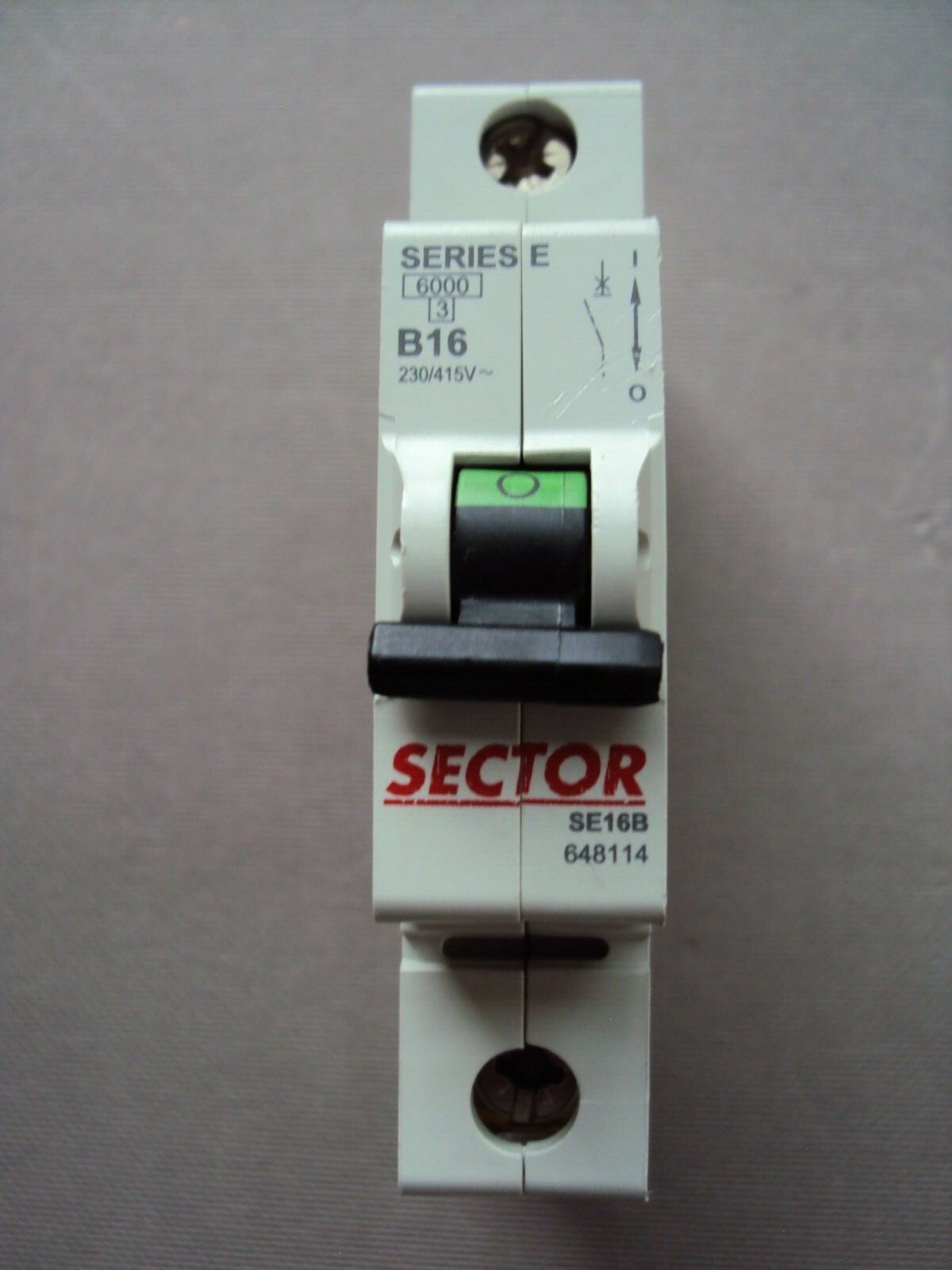 GE SERIES E MCB 6A 10A 16A 20A 32A 40A STEEPLE SECTOR TYPE B & 2 GEC ...