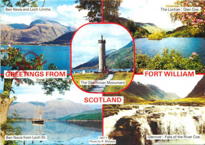Picture Postcard> Scotland, Fort William Area (Multiview) | eBay UK