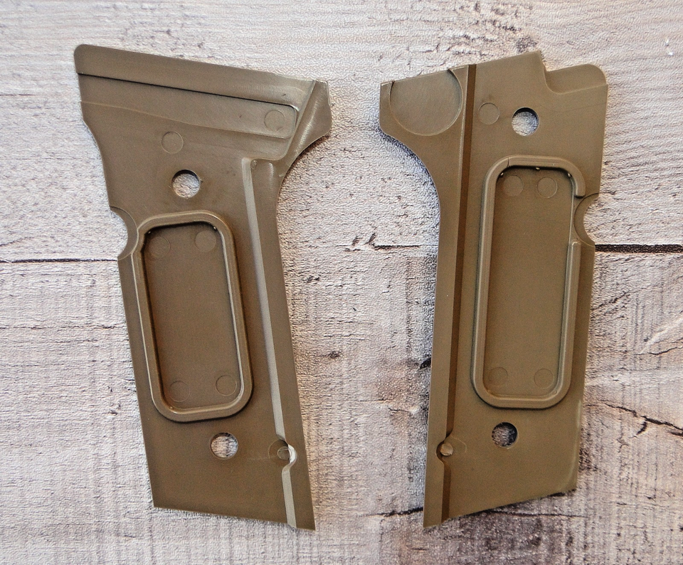 Beretta® M9A3 Vertec Thin Plastic Grip Set OEM FDE (Vertec Style ...