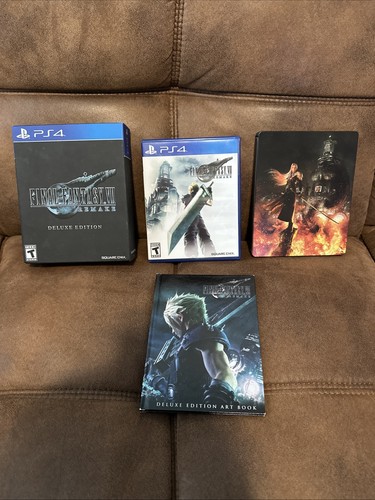 PlayStation PS4 Exclusive: Final Fantasy 7 Remake Deluxe Edition ...