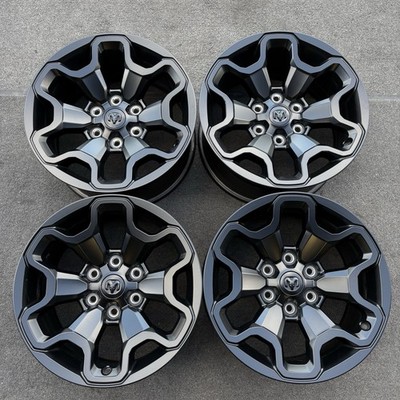 SET (4) 18 INCH WHEELS RAM TRX/RHO 1500 2019-2025 GENUINE OEM SATIN ...