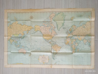 1900-Now - Rand Mcnally Cosmopolitan World