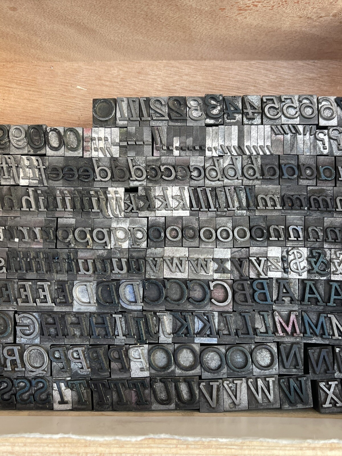 letterpress printing metal type see photos lot 4 | eBay