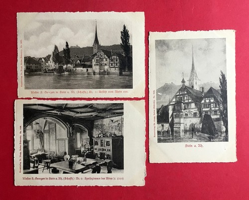 3 x AK STEIN am Rhein um 1900 Kloster St. Georgen ( 42125 | eBay