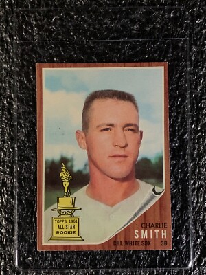 1962 Topps Baseball #283 Charlie Smith VG/EX | eBay