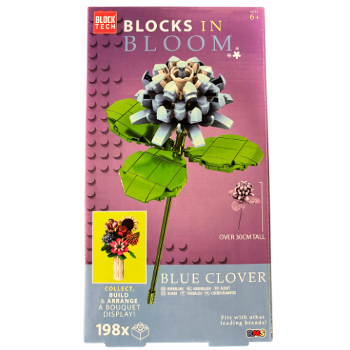 Block Tech Blocks In Bloom - Blue Clover | eBay