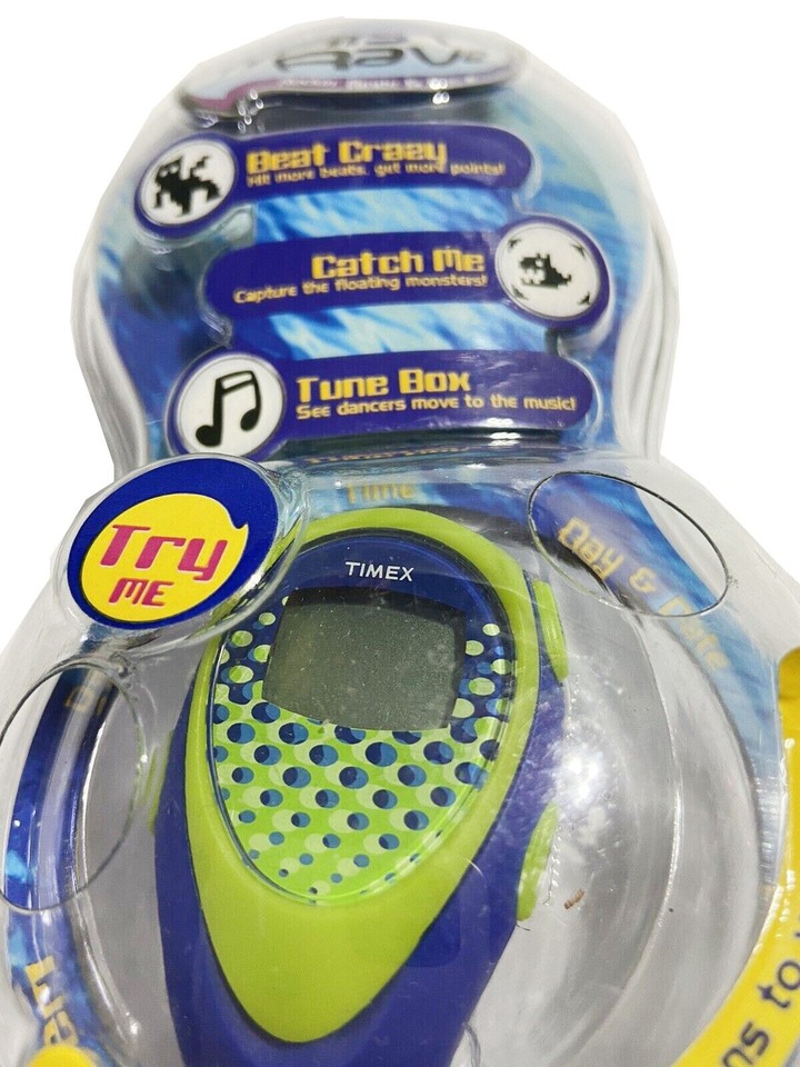 VINTAHGE Timex Wrist Rave Interactive Children's Watch NIB Sealed NEED ...