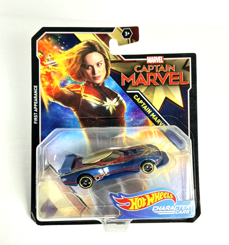 Hot Wheels The Marvels Captain Marvel 1:64 Scale Die-cast Cars Model ...