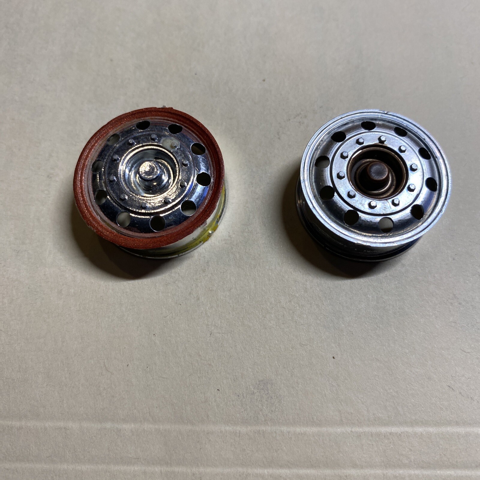 1/25 AMT Freightliner COE 22” Front wheels used set of 2 | eBay