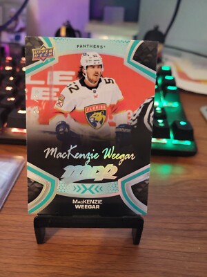 2021-22 Upper Deck MVP Super Script /25 Mackenzie Weegar #104 | eBay