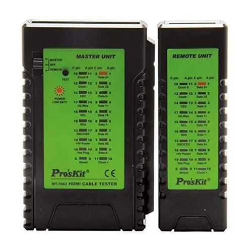 Pro'sKit MT-7062 HDMI Cable Tester Type A C | eBay