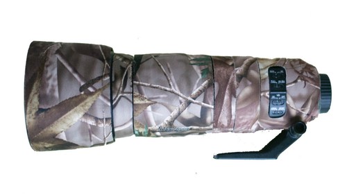 Camouflage Lens Cover for Nikon 200-500mm f5.6 ( Neoprene Camo ) + Zoom ...