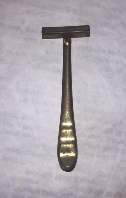 ANTIQ Hand Made , Solid Brass Razor, 1920’s ,4,75 in | eBay