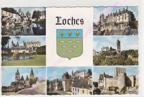 CPSM 37600 LOCHES Multivues Edt VALOIRE | eBay