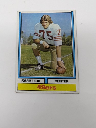 1974 Topps Forrest Blue #124 San Francisco 49ers | eBay.de