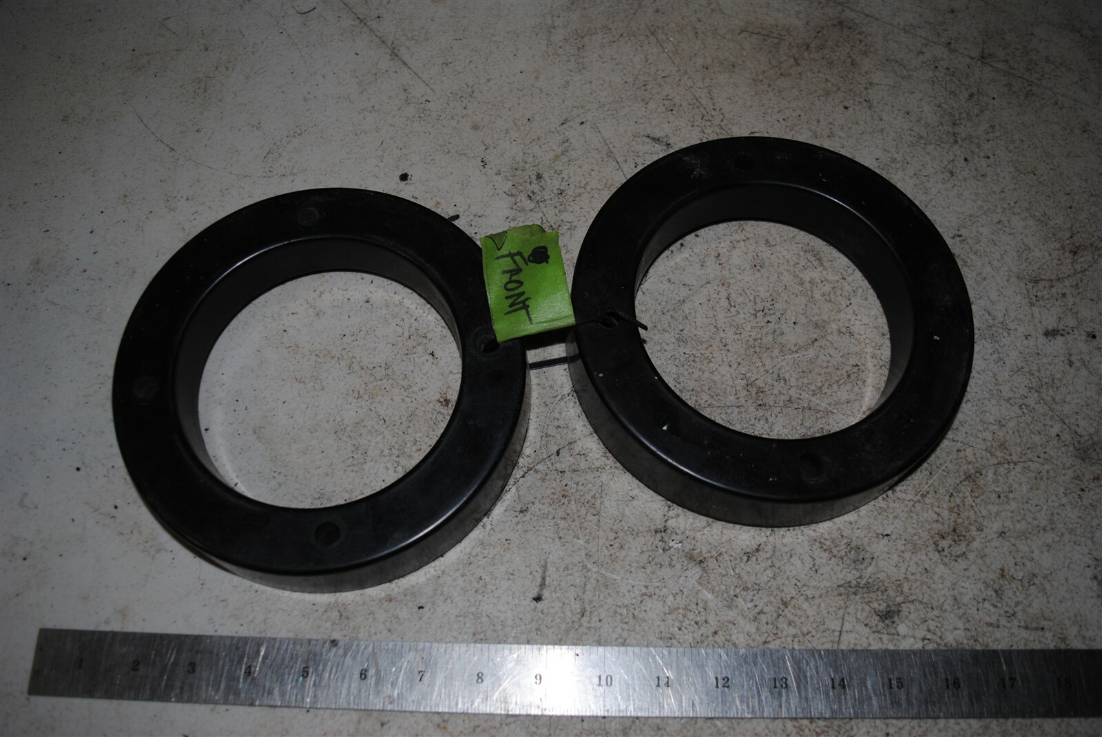 Yamaha Raptor Banshee Warrior YFZ Wheel Spacer Set DURA BLUE 1.5" 4156F ...