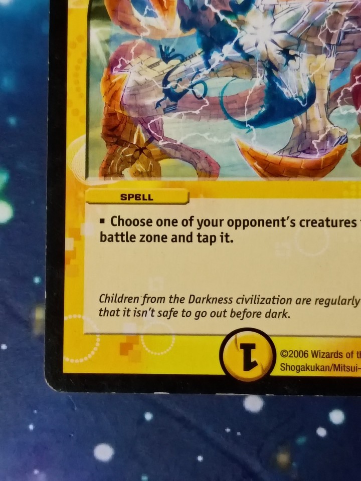 X1 Duel Masters - Solar Trap - 13/55 - DM-11 Gigantic Rage Regular - LP ...