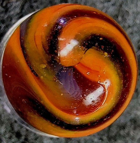 🛑RARE YIN-YANG Peltier MILLER SWIRL Dragon W/ Scarce PURPLE HAZE WET ...