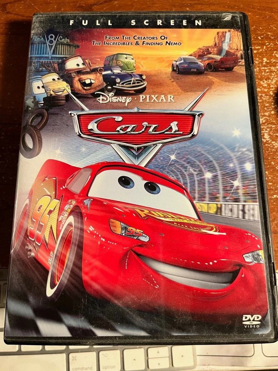 Disney Pixar Cars Dvd 2006 Full Frame