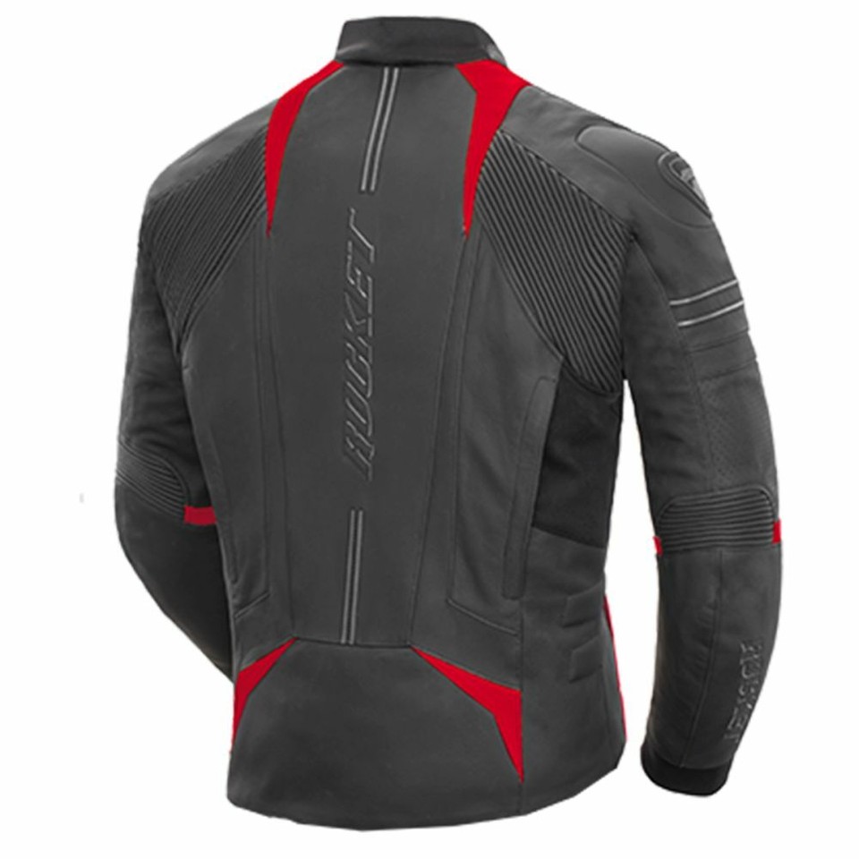 Joe Rocket GPX Jacket Mens Black/Red 46 | eBay