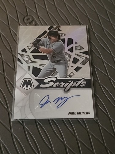 (AUTO) Jake Meyers 2022 PANINI MOSAIC Baseball Card | eBay