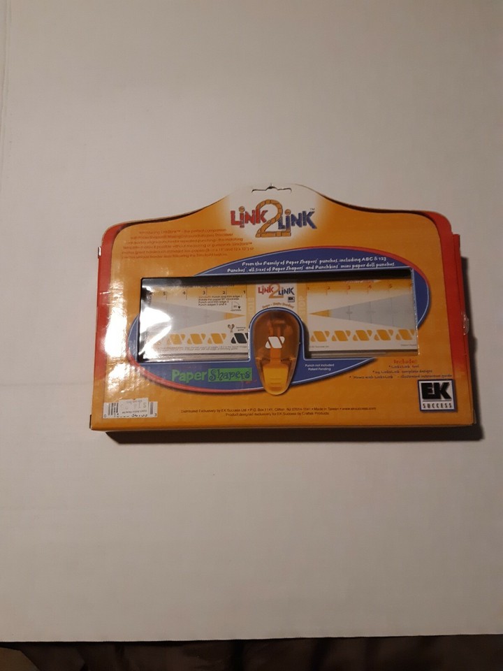 Link 2 Link Punch Kit EK Success New Makes Psper Makers Punches -Border ...