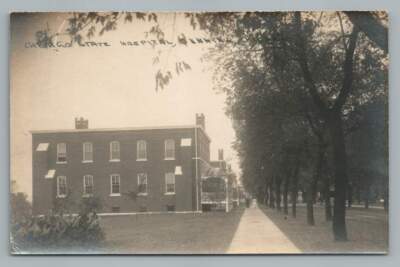Chicago State Hospital RPPC Antique Insane Asylum Photo DUNNING Huckins ...
