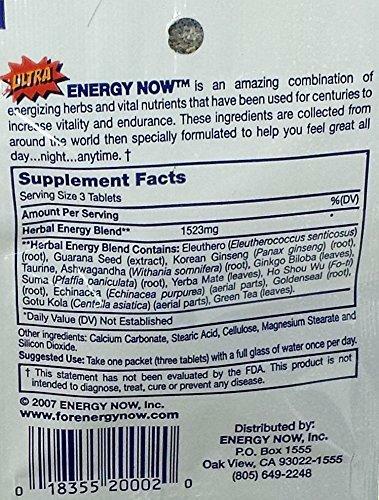 Ultra Energy Now Herbal Supplement 36 Packets 36 144 for sale online | eBay