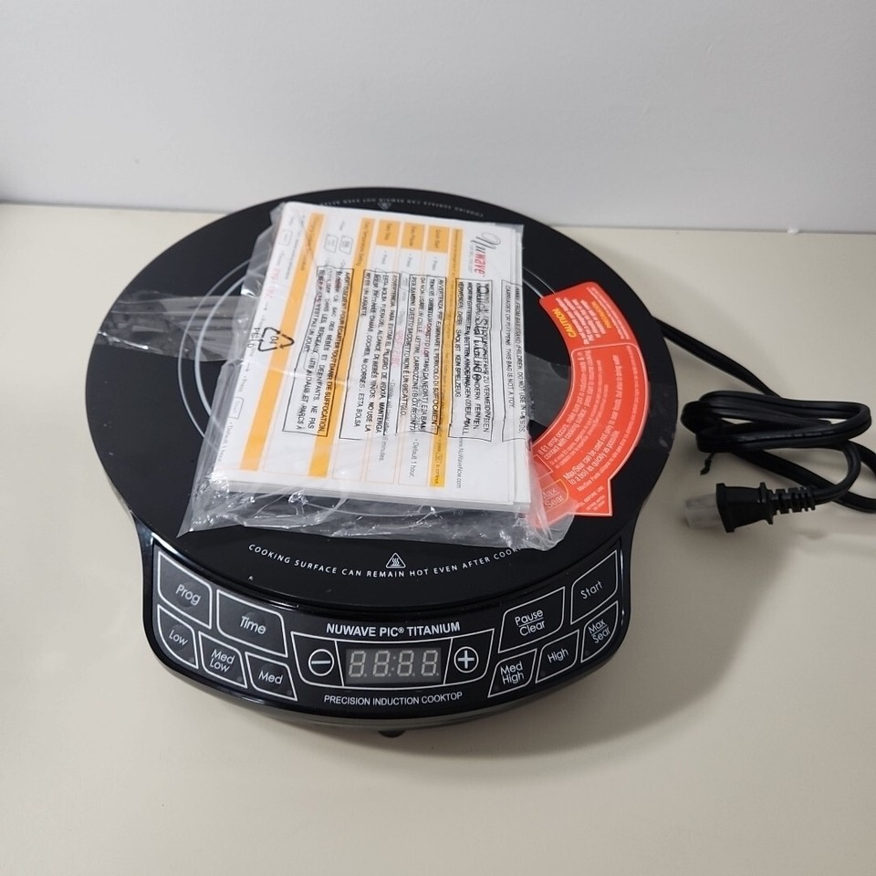 Nuwave PIC Titanium Precision Induction Cooktop 30341 CQ 1800 Watt | eBay