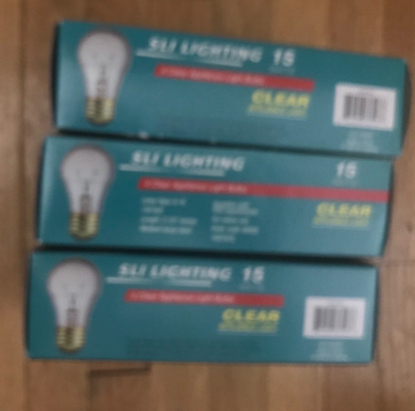 SLI LIGHTING 15W 130V CLEAR A15 E26-MEDIUM,4 CLEAR APPLIANCE LIGHT BULB ...