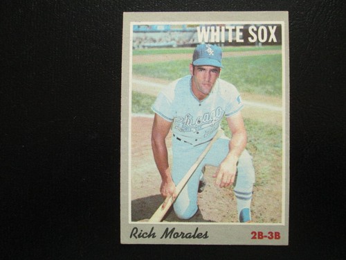 RICK MORALES 1970 TOPPS BASEBALL CARD # 91 UPPER MID GRADE | eBay