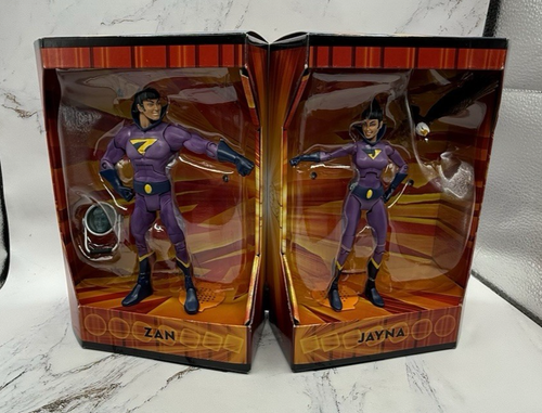 NIB Mattel SDCC Exclusive DC Universe Classics Wonder Twins Jayna & Zan ...